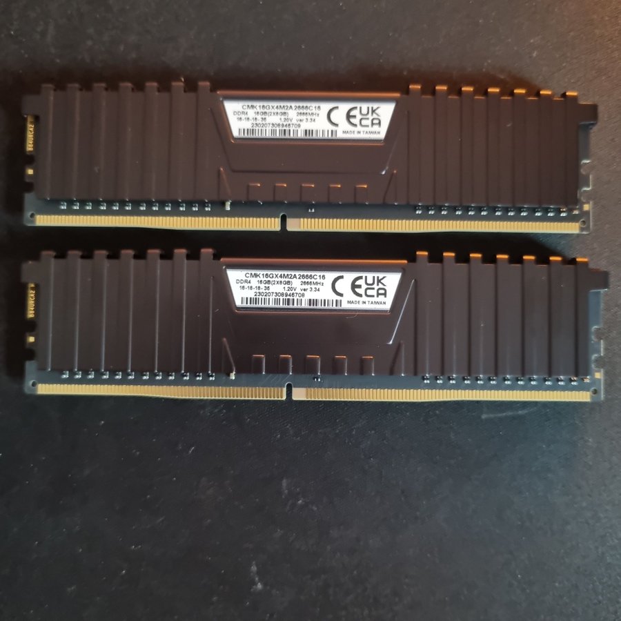 Corsair Vengeance LPX 16GB (2x8GB) DDR4 RAM 266.. | Köp på Tradera ...