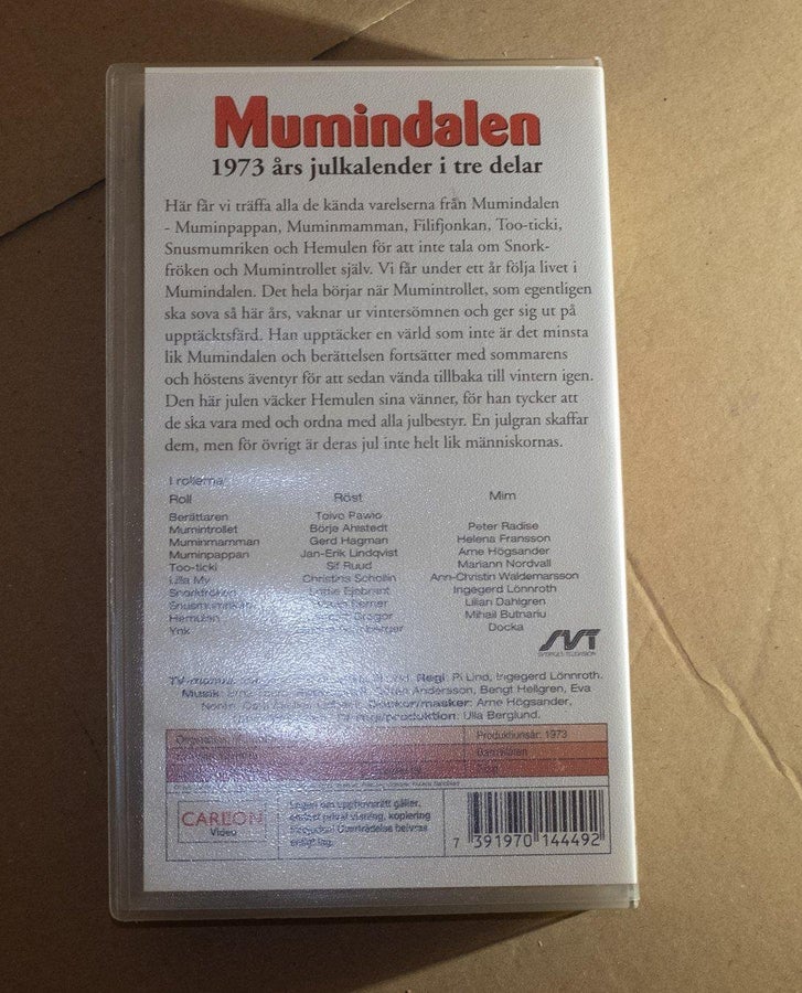 Mumindalen Del 1 - VHS - Moomin sc.. | Köp från analogi på Tradera ...