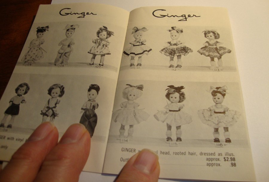 Ginger "THE DARLING OF THE DOLL .. | Köp från novaretro på Tradera ...
