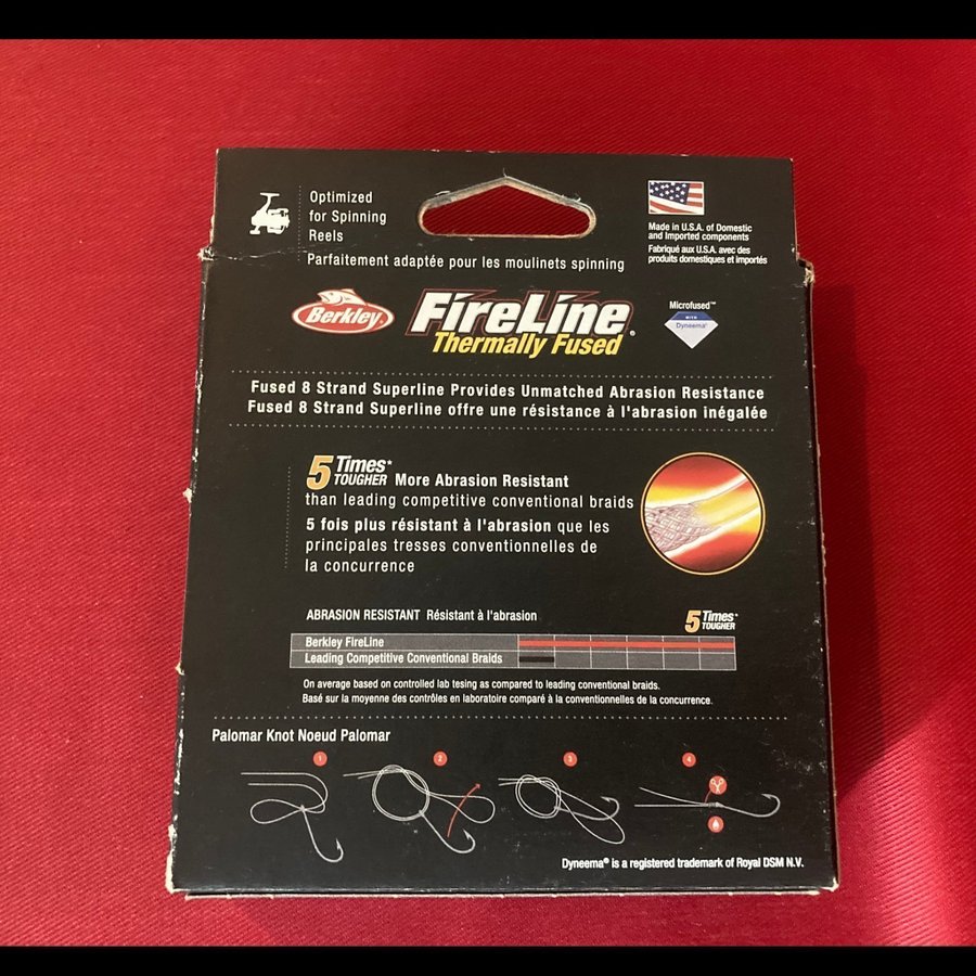 Berkley FireLine Thermally Fused Tough 150m fla.. | Köp på Tradera ...