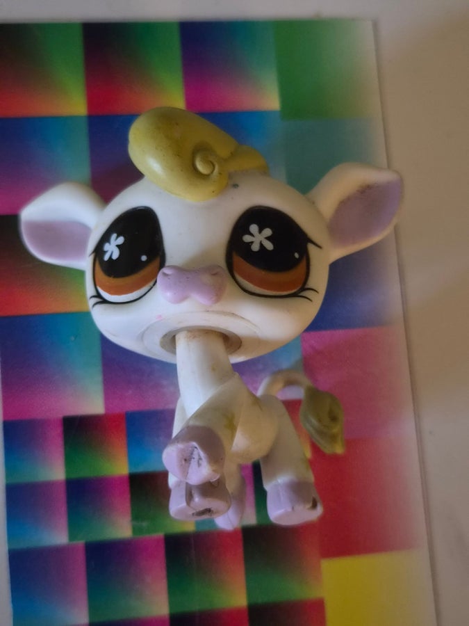 LPS Littlest Pet Shop #1120 Vit Get Kid Geting | Köp på Tradera (737519496)