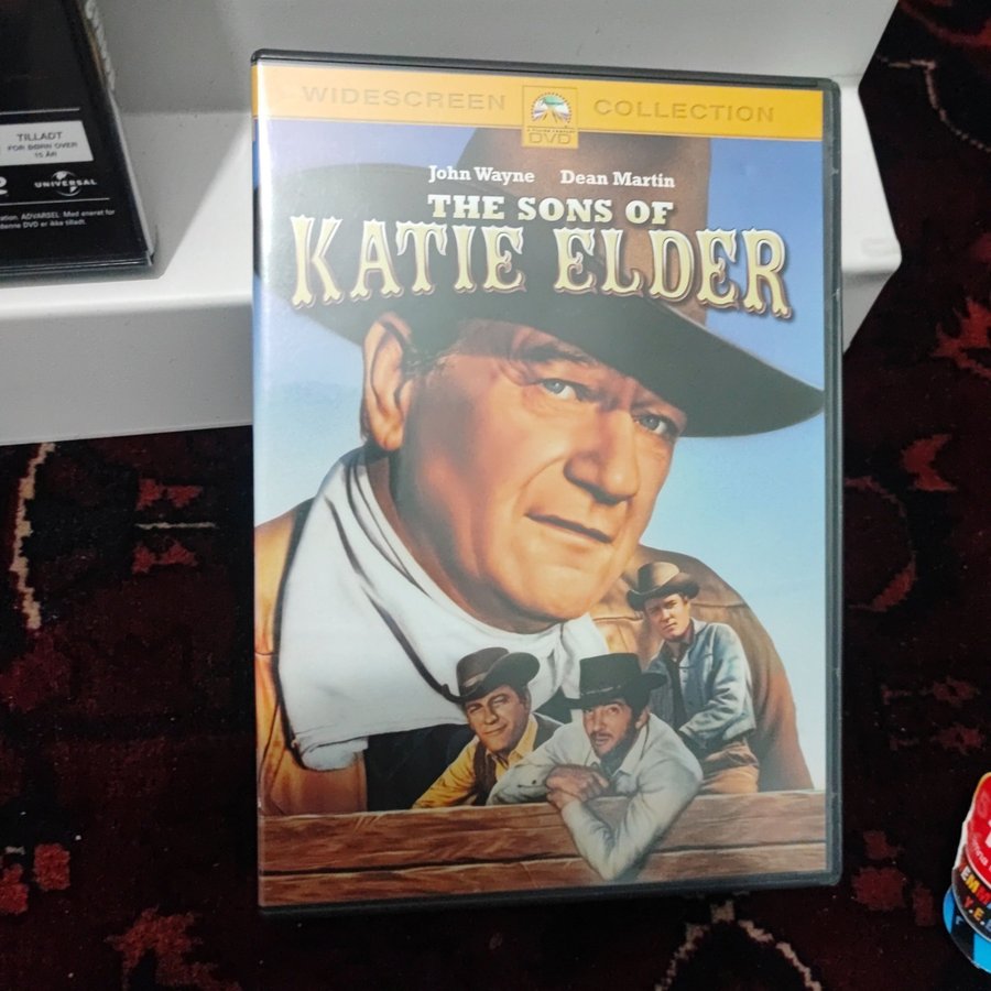John Wayne DVD-Filmer: Rooster Cogburn, War Wag.. | Köp på Tradera ...