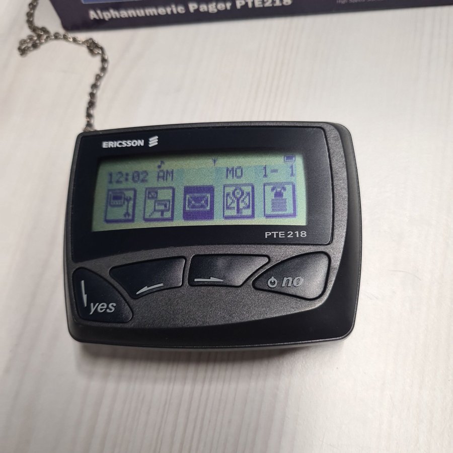 Ericsson PTE218 Pager / .. | Köp från recomputeitnordic på Tradera ...