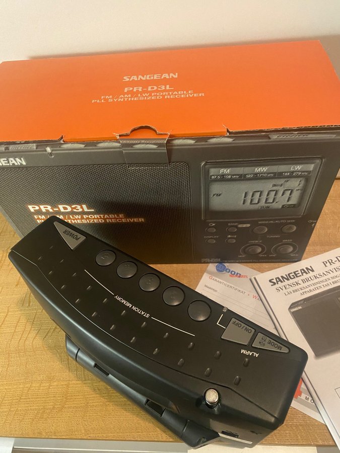 Sangean PR-D3L - En riktigt bra radio drivs av .. | Köp på Tradera ... Sangean PR-D3L - En riktigt bra radio drivs av .. | Köp på Tradera ...