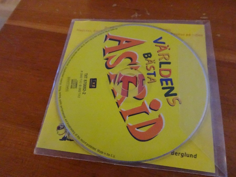 Världens Bästa Astrid CD med .. | Köp från Spreadfinger på Tradera ...