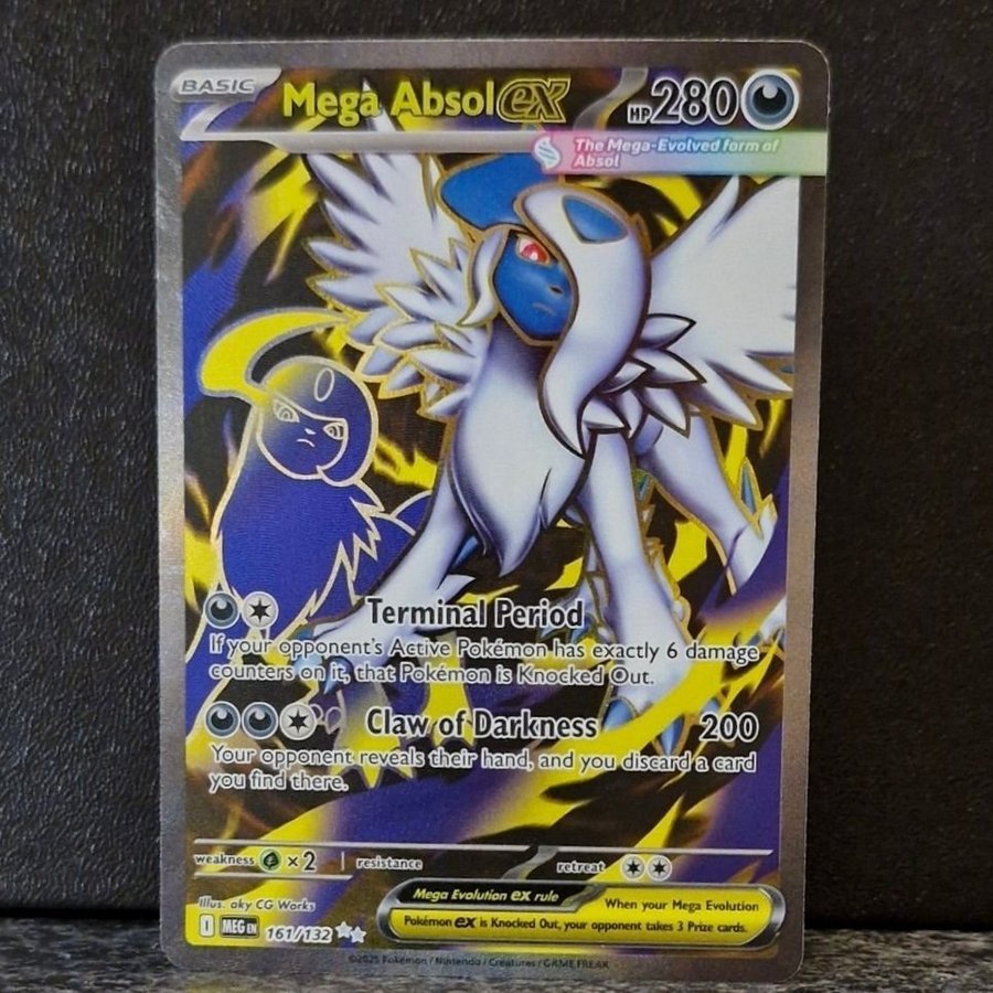 Mega Absol EX - 161/132 - Full Art - Ultra Rare.. | Köp på Tradera (705858720)