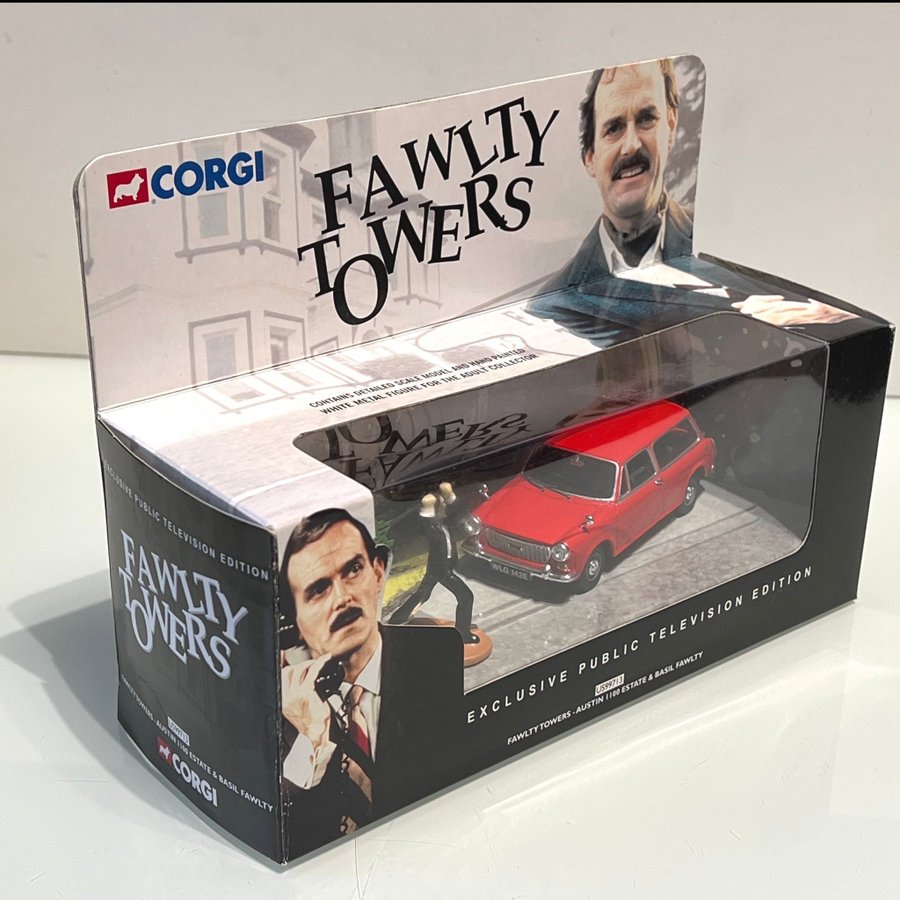 Corgi 1:43 Fawlty Towers Pang i bygget Austin 1.. | Köp på Tradera ...