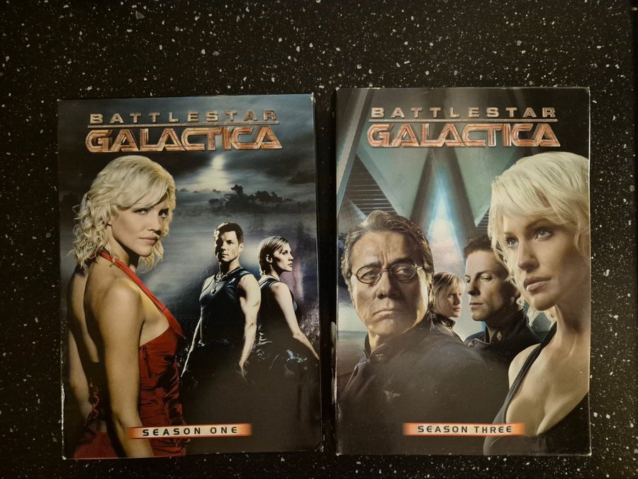 Battlestar Galactica Seasons 1 - 4 DVD - Region 1 | Köp på Tradera ...