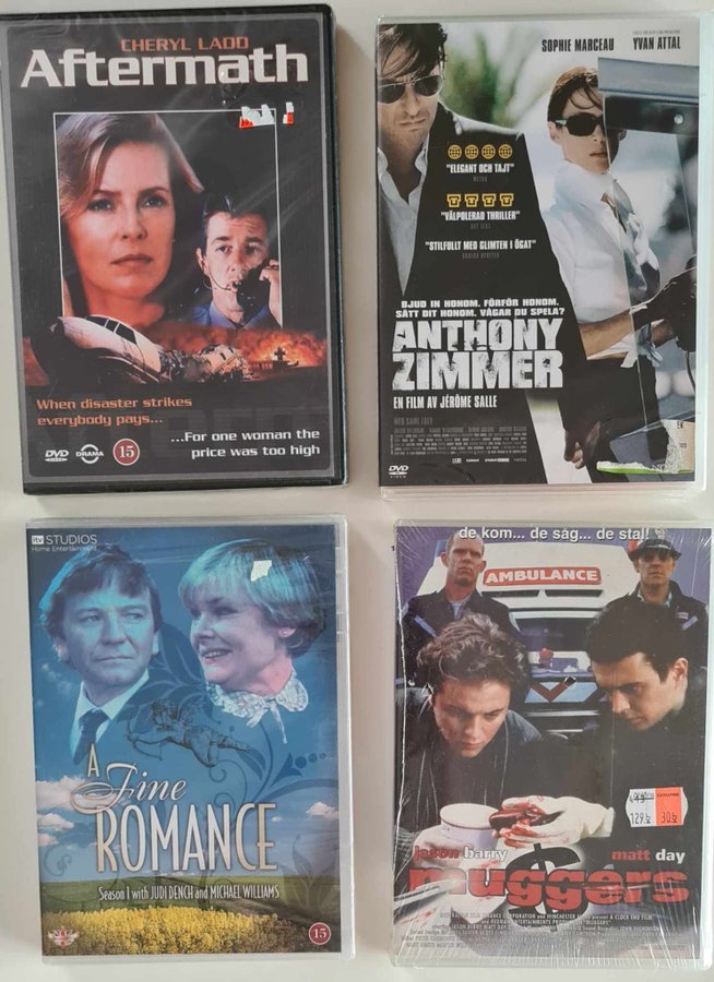 Filmer - 4 olika DVD - NYA - Aftermath, Anthony.. | Köp på Tradera ...