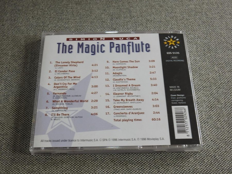 Simion Luca - The Magic Panflute CD | Köp på Tradera (599962679)