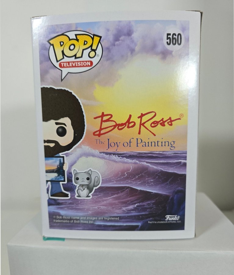 Funko pop! Bob ross and Pea pod (special editio.. | Köp på Tradera ...
