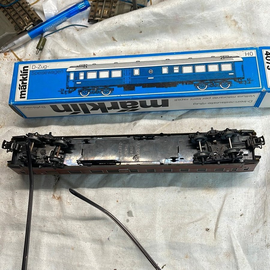 Märklin H0 4073 D-Zug Speisewagen | Köp på Tradera (708064332)