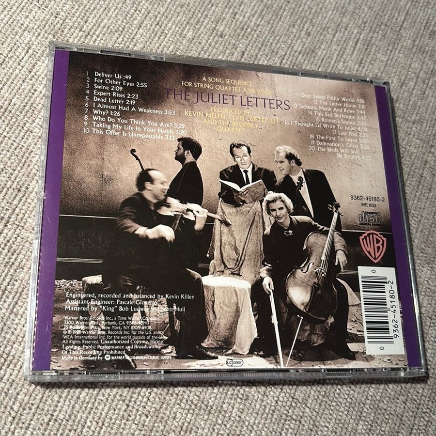 Elvis Costello & The Brodsky Quartet - The Juli.. | Köp på Tradera ...