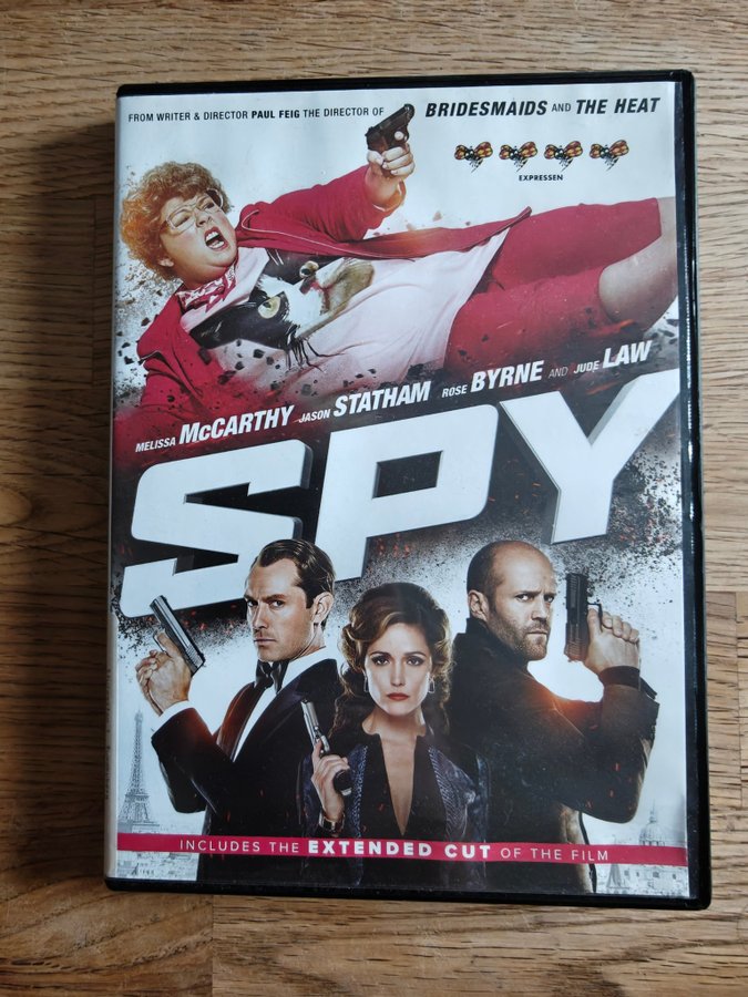 Spy - Extended Cut - med Melissa McCarthy, Jaso.. | Köp på Tradera ...