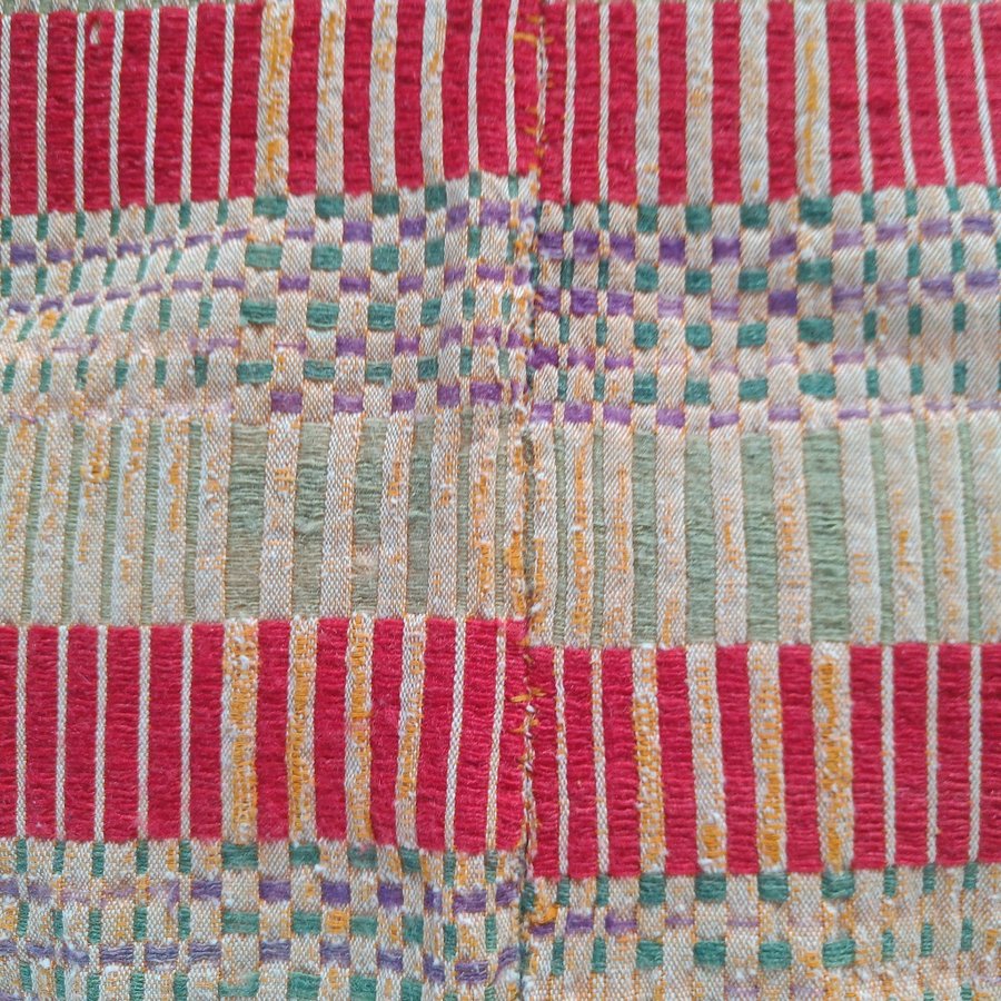 Gammal tung stor textil duk pläd mm allmoge | Köp på Tradera (711381550)