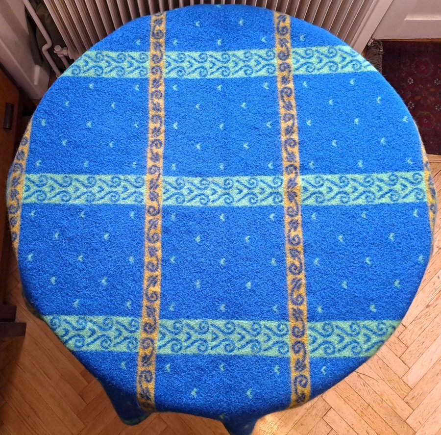 Pläd filt plaid Norwegian wool blanket RØROS TW.. | Köp på Tradera ...