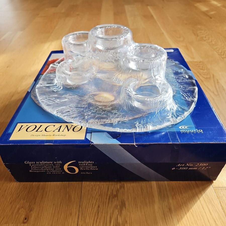 Muurla Volcano Ljuslykta | Köp på Tradera (713654964)