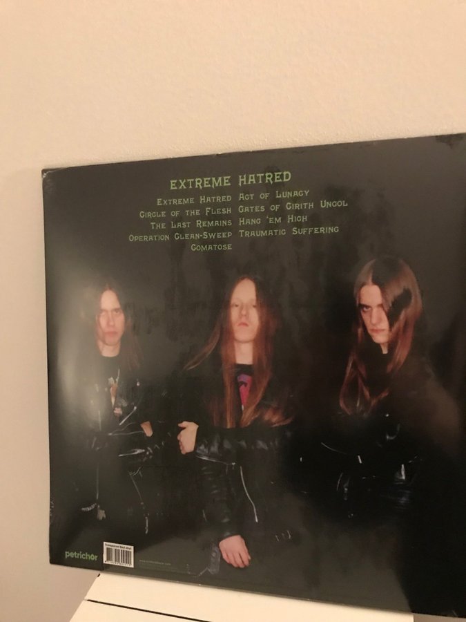 Hypnosia - Extreme Hatred (Transparent Red Vinyl) | Köp på Tradera ...