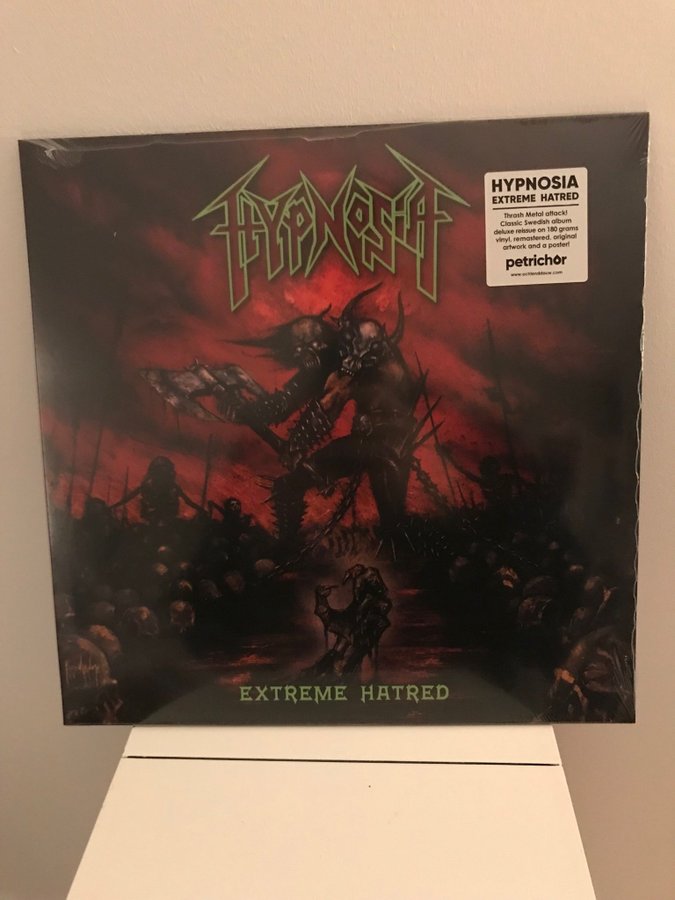 Hypnosia - Extreme Hatred (Transparent Red Vinyl) | Köp på Tradera ...