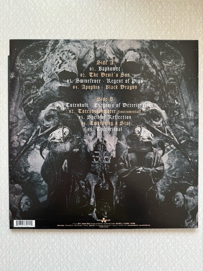 Belphegor Totenritual vinyl ny ospelad | Köp på Tradera (710458120)