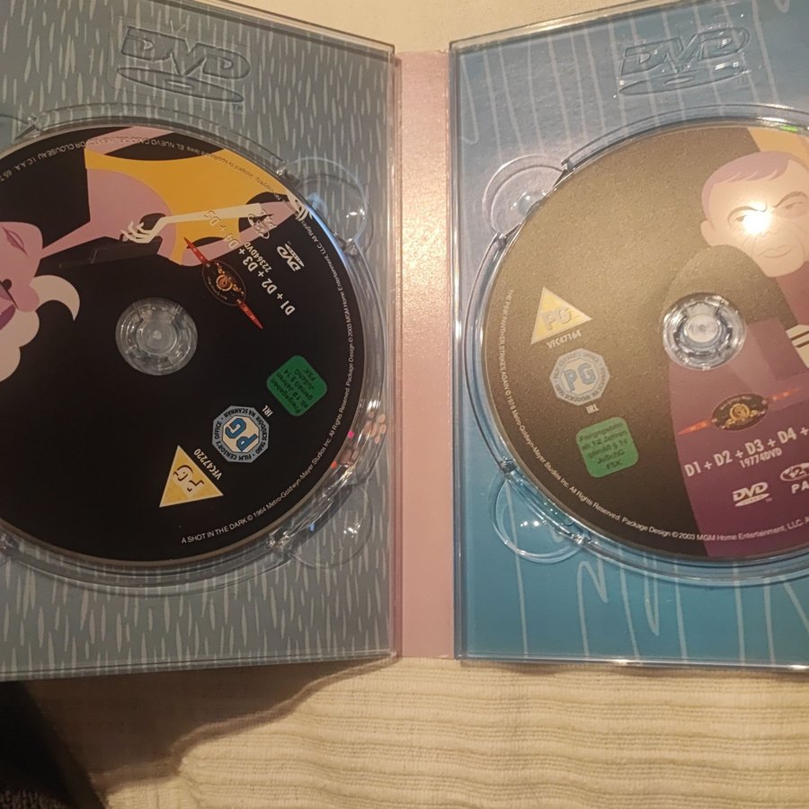 Rosa Pantern Film Collection DVD | Köp på Tradera (712905321)