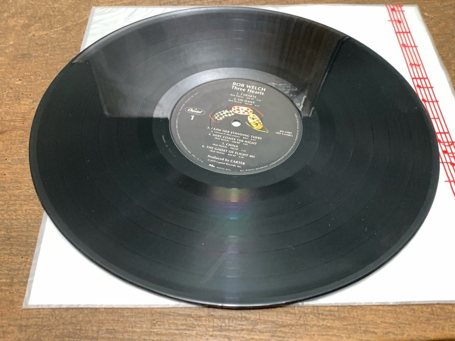 Bob Welch - Three Hearts - LP | Köp på Tradera (713742875)