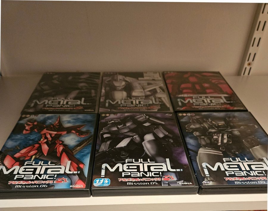 Full Metal Panic! - (1 - 6) | Köp på Tradera (711317231)