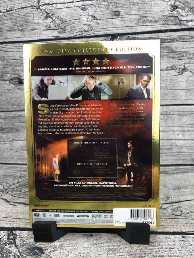 1408 (Två-disks samlarutgåva) - John Cusack och.. | Köp på Tradera ...