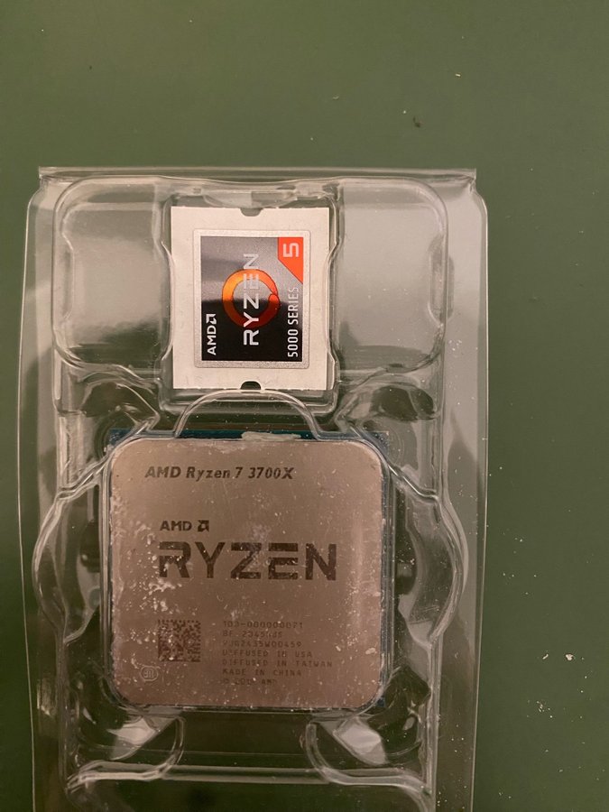 Möjligen defekt AMD Ryzen 7 3700X | Köp på Tradera (711406485)