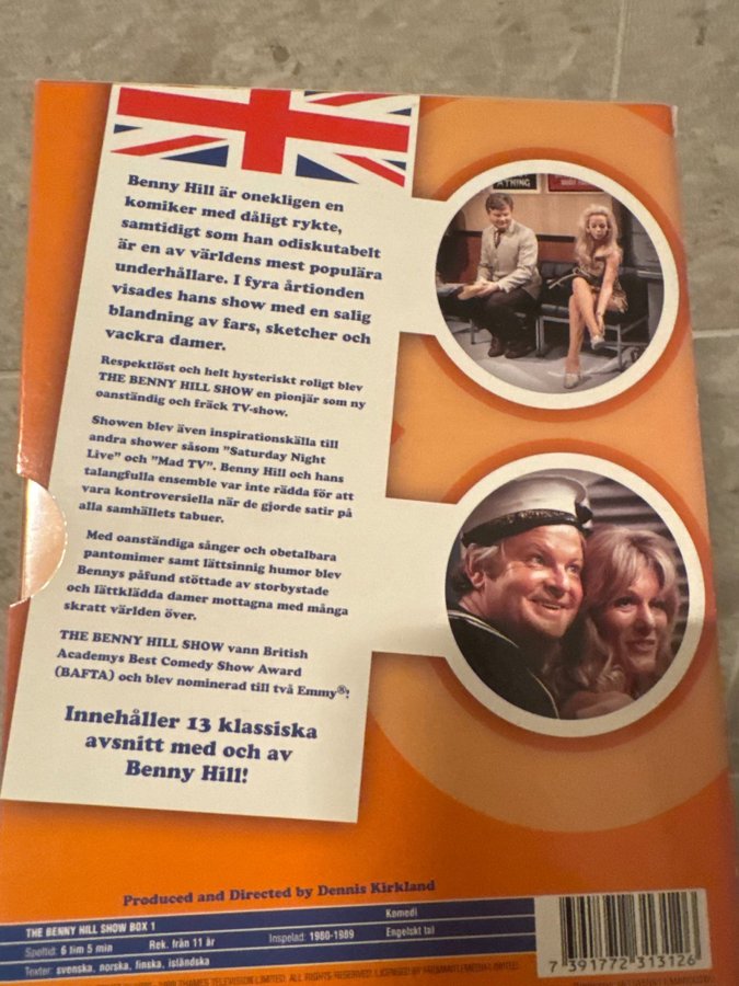 Benny Hill - Box 1 AV 6/2 DVD | Köp på Tradera (709815999)