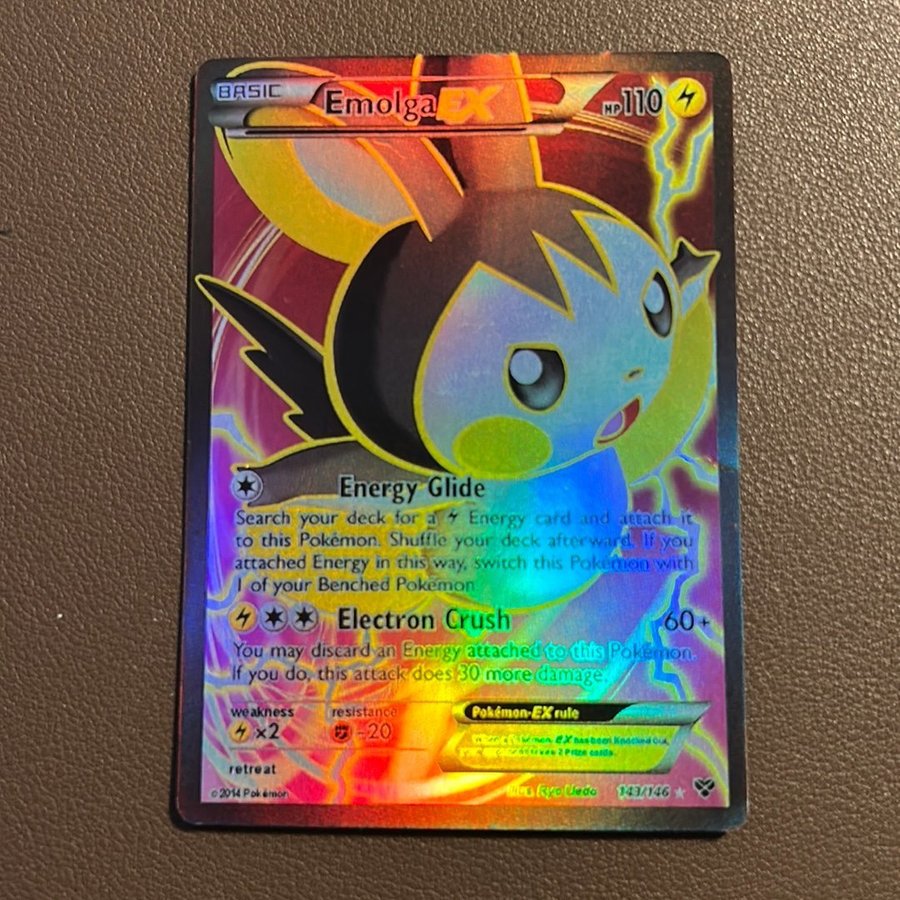 Emolga EX - Pokémonkort | Köp på Tradera (710081200)