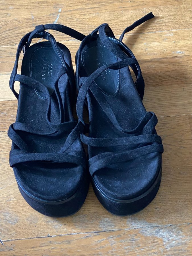 ASOS Design Sandaler, Svarta, EUR 38 | Köp på Tradera (707684647)