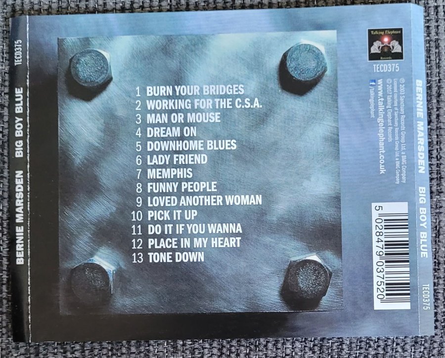 Se produkter som liknar Bernie Marsden - Big Boy Blue.. på Tradera ...