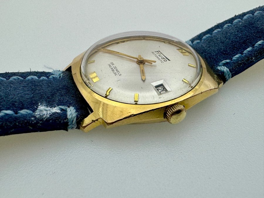 Fludo Watch Automatic Swiss ETA 2454 Men 25 jew.. | Köp på Tradera ...