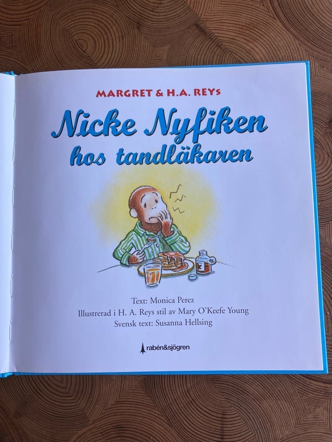 Nicke Nyfiken hos Tandläkaren av Margret & H.H... | Köp på Tradera ...