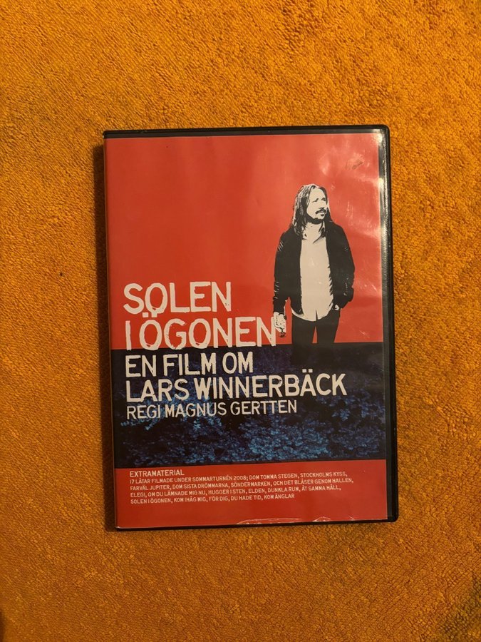 Solen i ögonen - En film om Lars Winnerbäck (DVD) | Köp på Tradera (700379083)