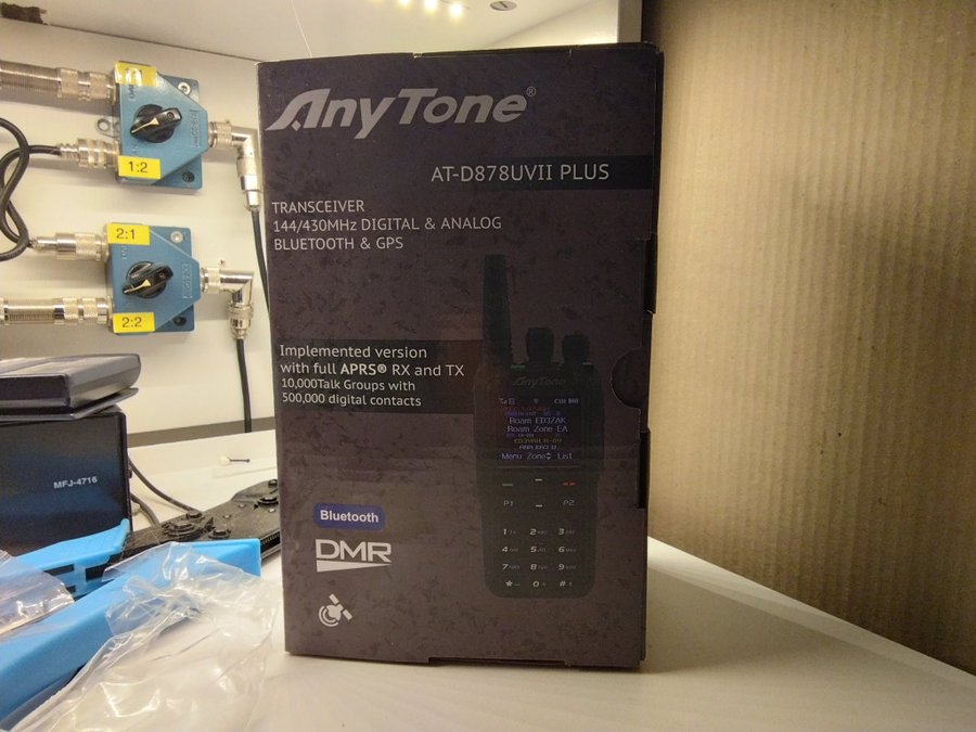 AnyTone AT-D878UVII PLUS Transceiver | Köp på Tradera (705575088)