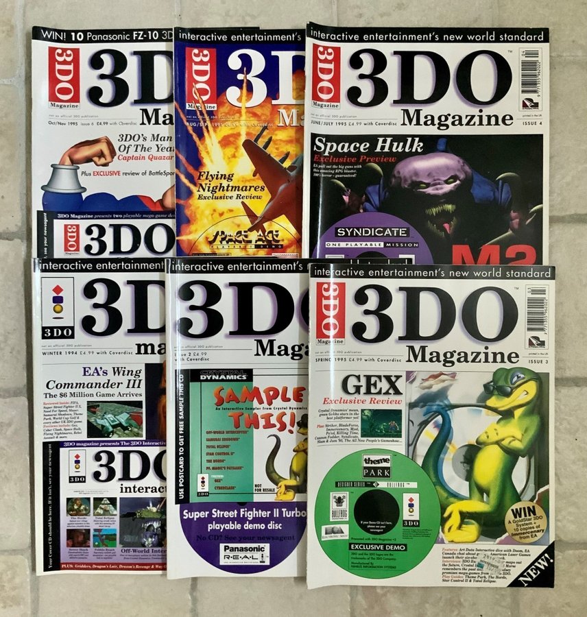3DO Magazine *Retro Tv-spelstidning. 94-95. Pre.. | Köp på Tradera ...