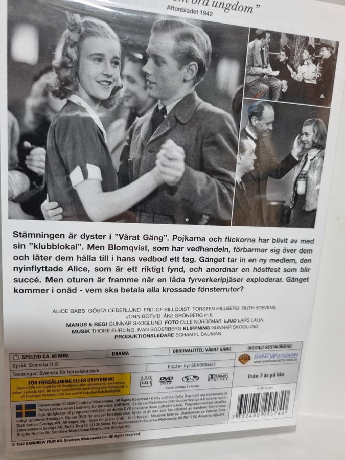Vårat gäng- sandrews filmpärlor, inplastad | Köp på Tradera (735933009)