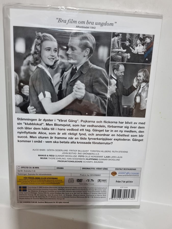 Vårat gäng- sandrews filmpärlor, inplastad | Köp på Tradera (735933009)