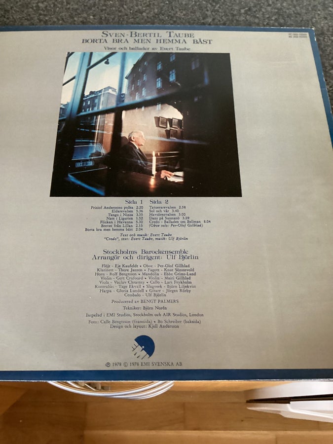 Sven-Bertil Taube - Borta bra men hemma bäst (LP) | Köp på Tradera ...