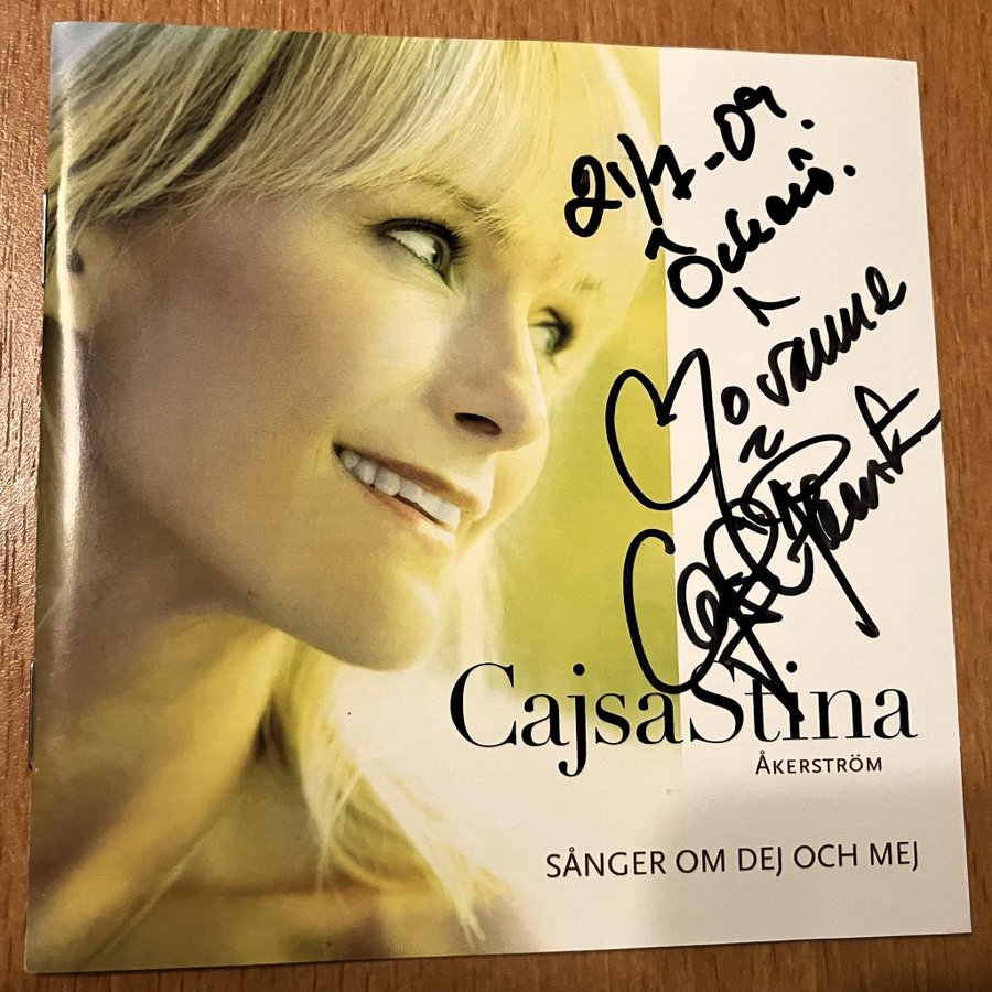 Cajsa-Stina Åkerström - Sånger om dej och mej C.. | Köp på Tradera ...