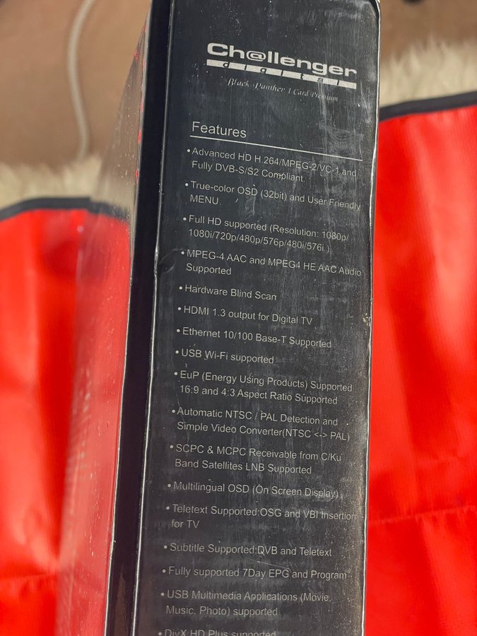 Challenger Digital Black Panther 1 Card Premium.. | Köp på Tradera ...