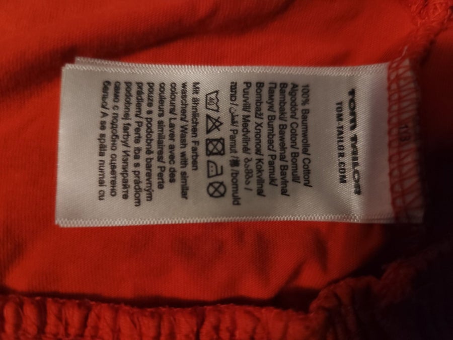 Tom Tailor röd bolero, storlek 128/134 | Köp på Tradera (734979339)