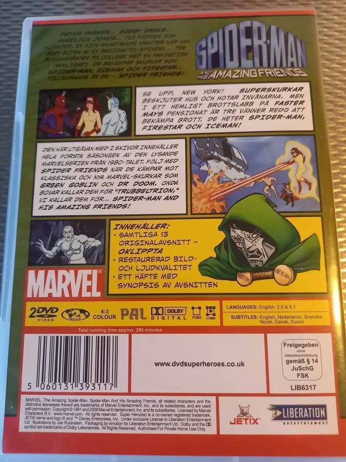 Spider-Man And His Amazing Friends - Hela Säson.. | Köp på Tradera ...