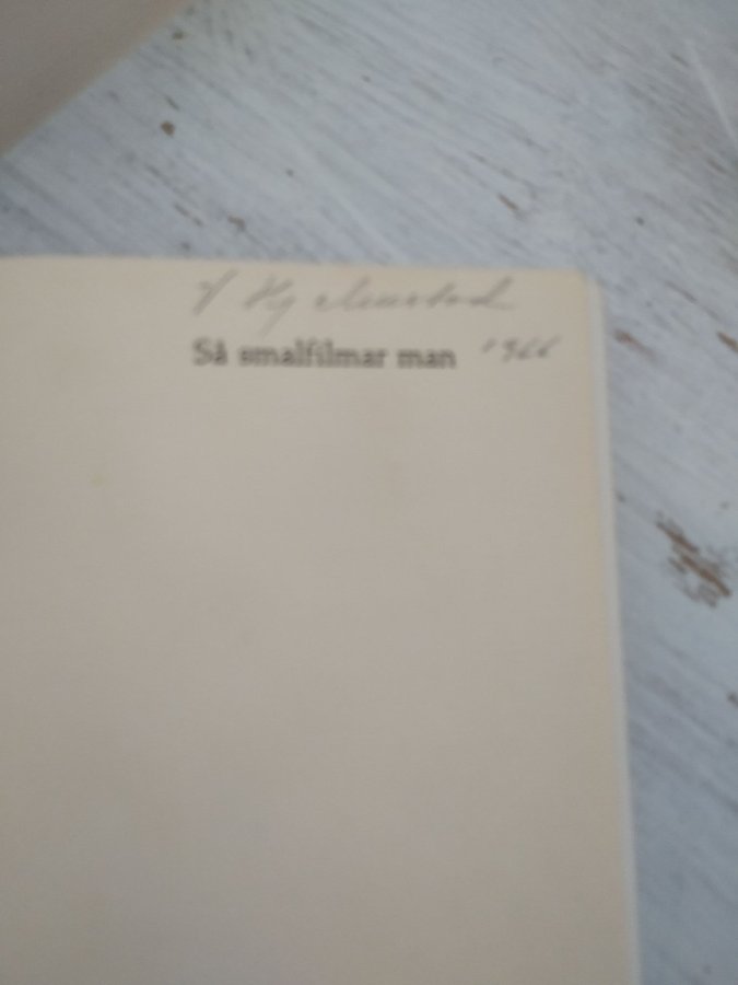 Så smalfilmar man George Wain pocket | Köp på Tradera (709227425)