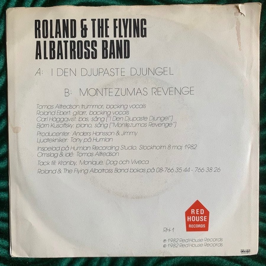Roland & The Flying Albatross Band - I Den Djup.. | Köp på Tradera ...