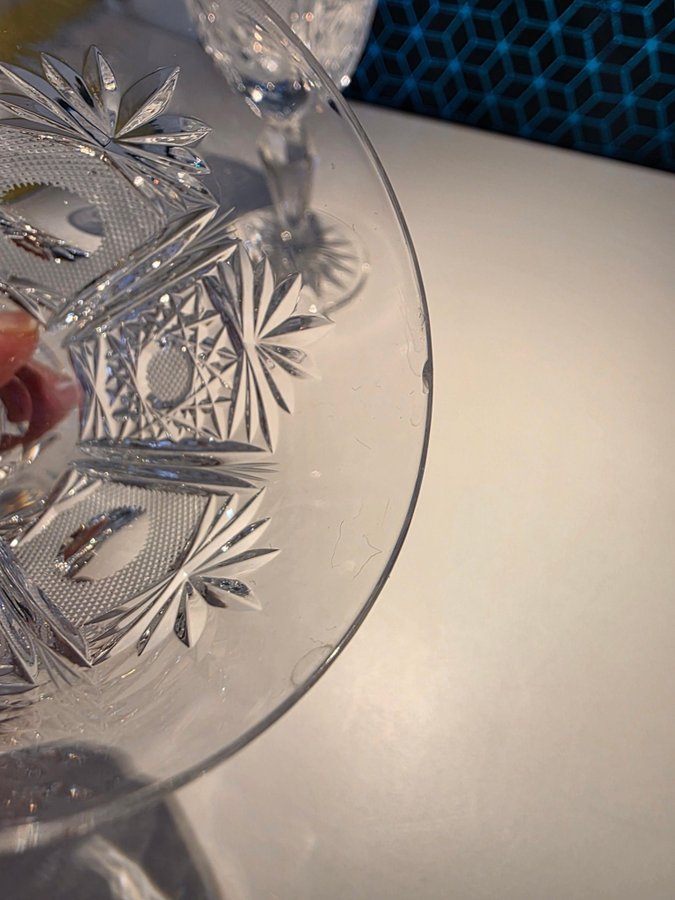 Bohemia kristall likörglas 4 st – 24% PbO – fac.. | Köp på Tradera ...