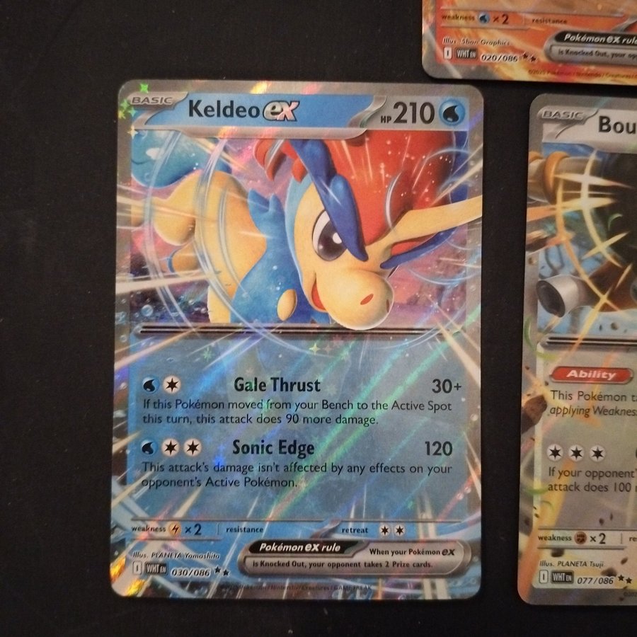 Reshiram 020/086 Keldeo 030/086 Bouffalant 077/.. | Köp på Tradera (703367274)