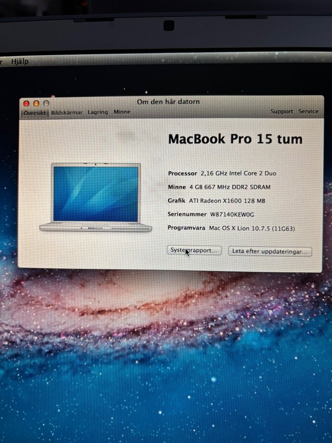 Se produkter som liknar MacBook Pro 15 tum på Tradera (710723836)